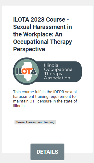 Ilota Course Sexual Harassment In The Workplace An Occupational